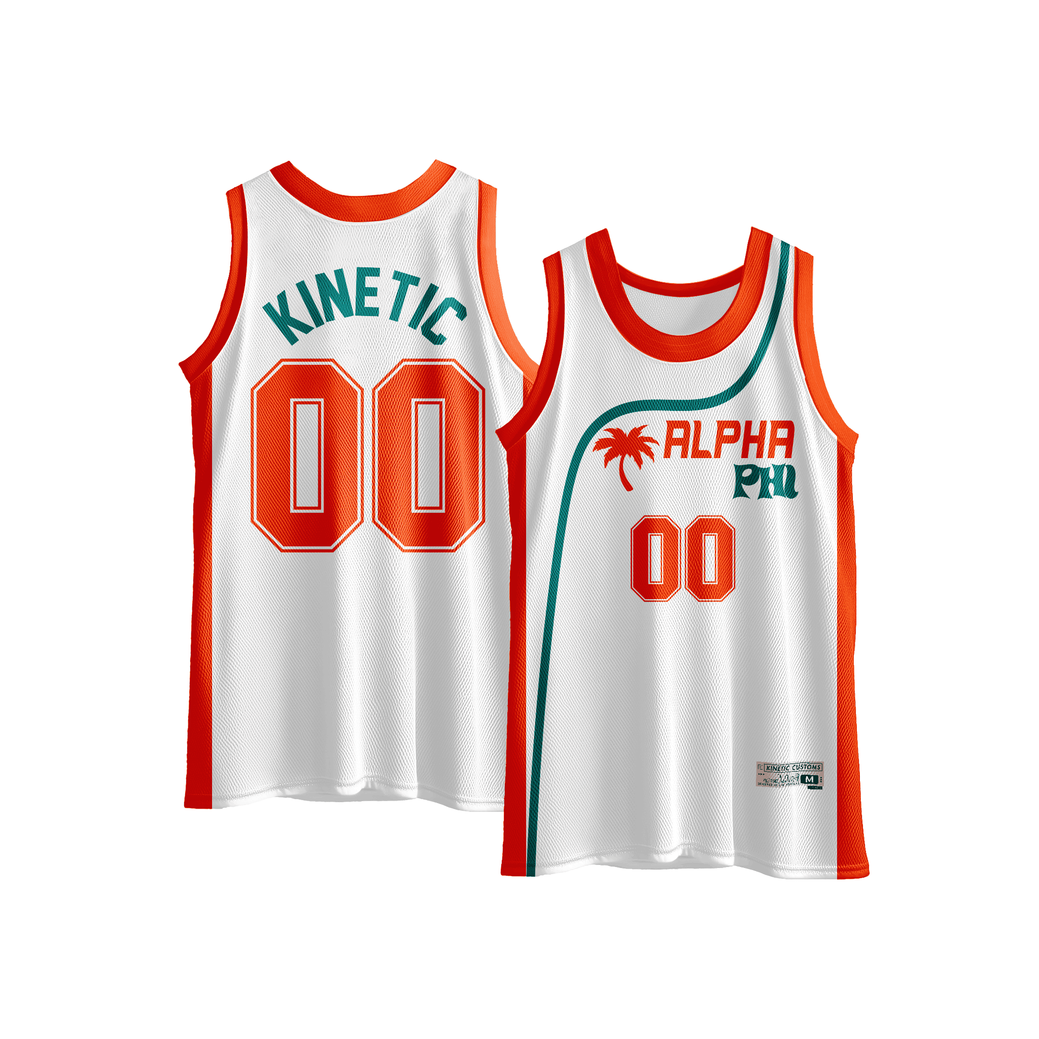 Alpha Phi - Tropical Basketball Jersey – Kinetic Society LLC