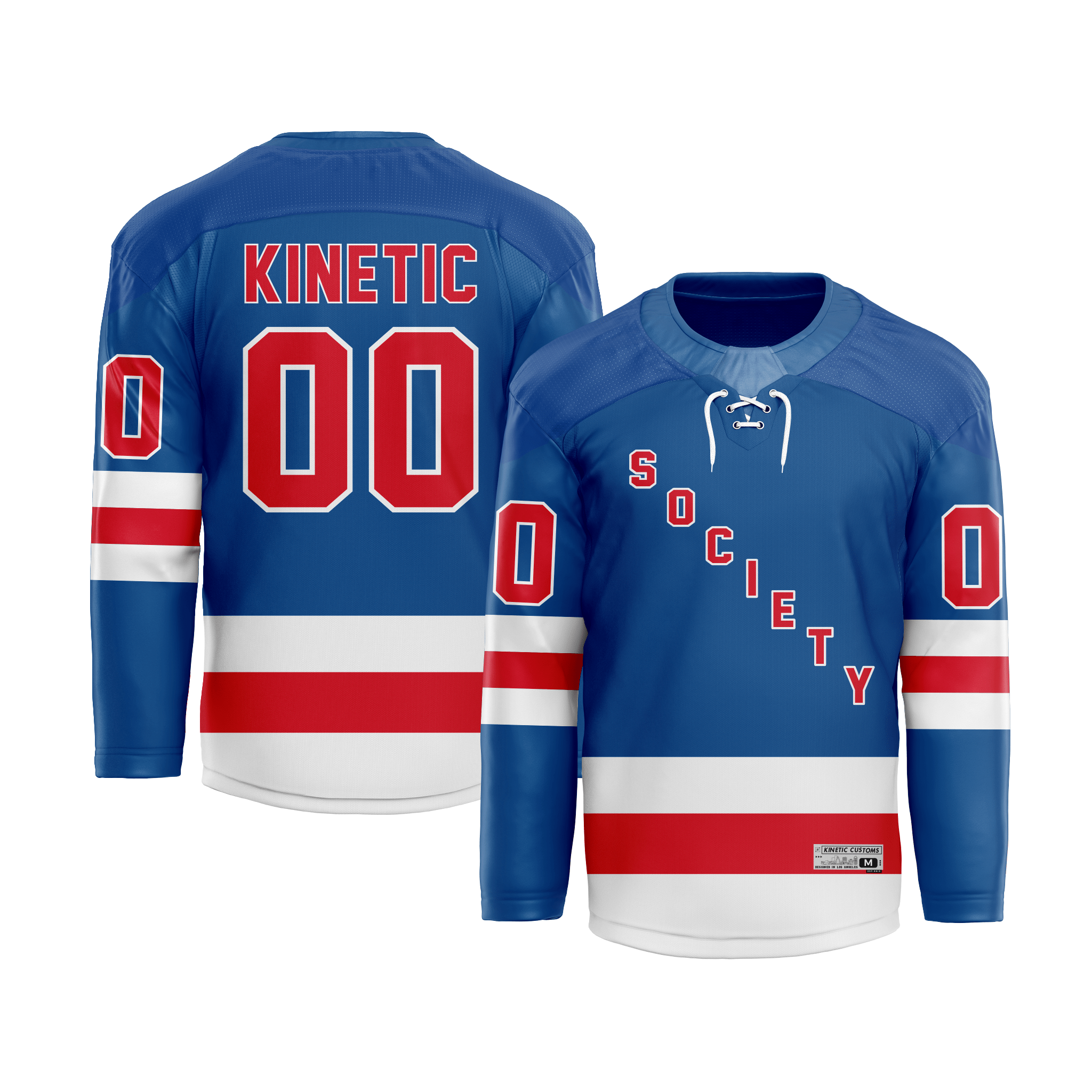 Kinetic ID - Blue Legend Hockey Jersey – Kinetic Society LLC