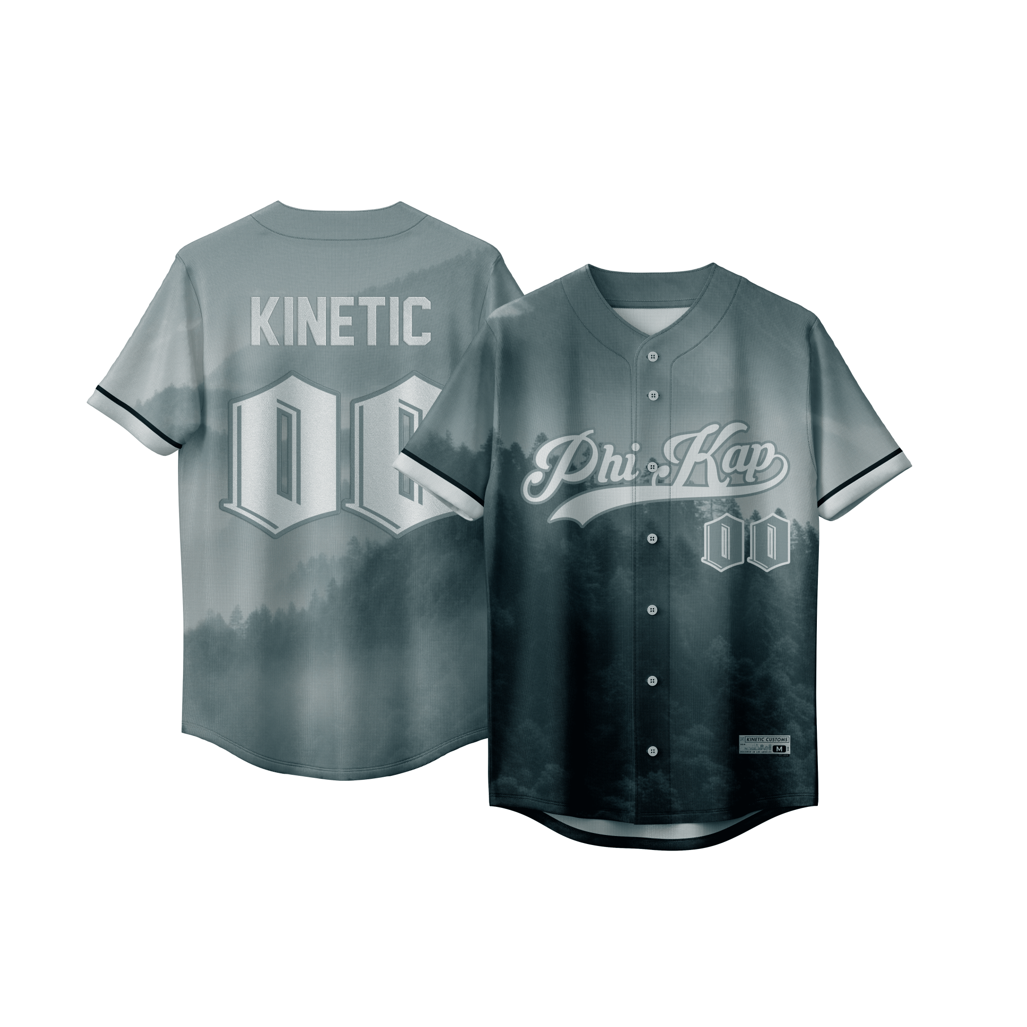 Phi Kappa Sigma - Forest Baseball Jersey – Kinetic Society LLC