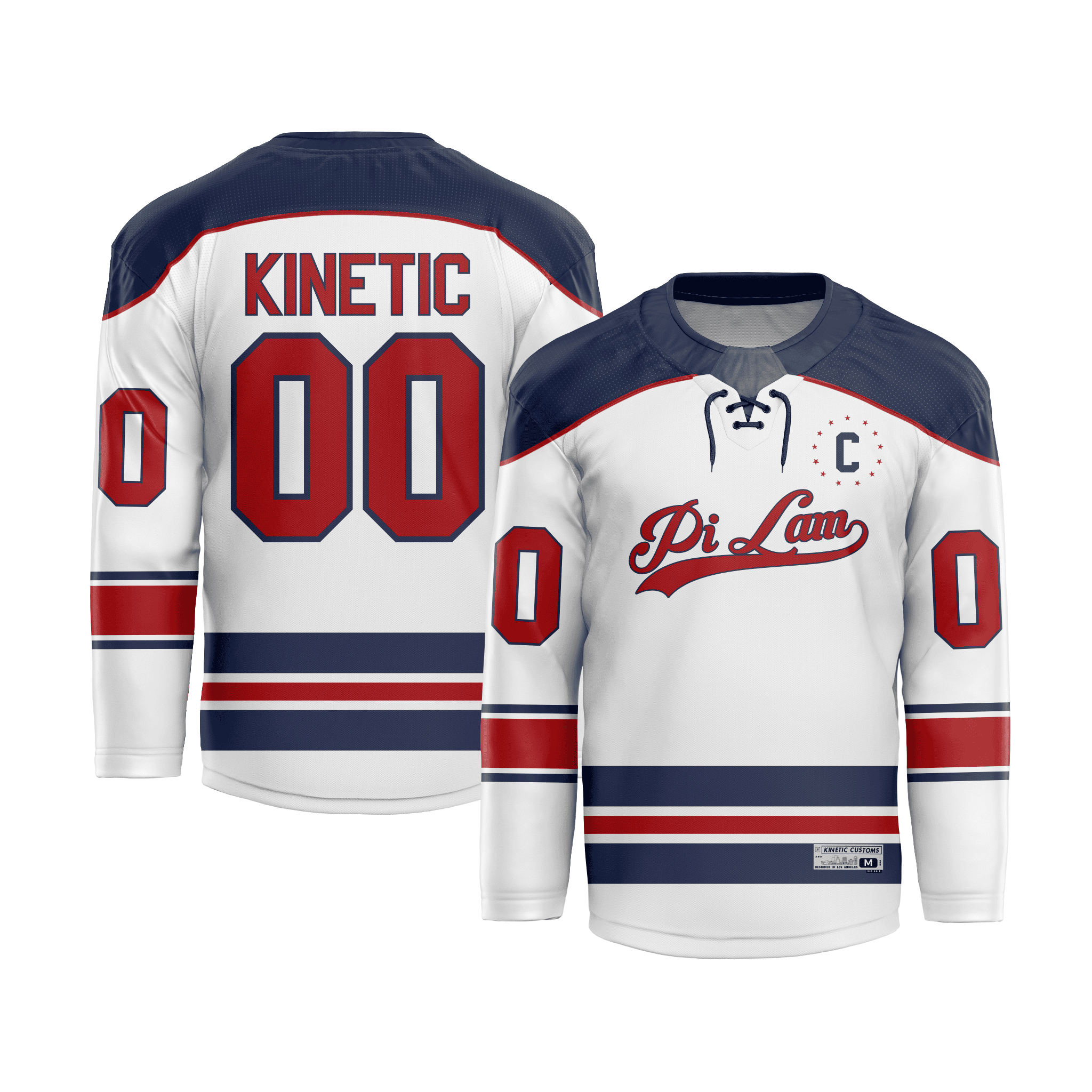 Pi Lambda Phi - Captain Hockey Jersey – Kinetic Society LLC