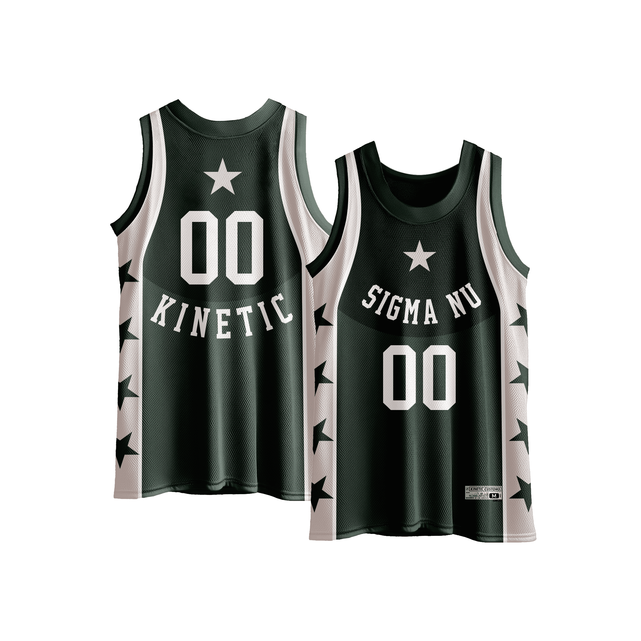 Sigma Nu - Star Studded Basketball Jersey – Kinetic Society LLC