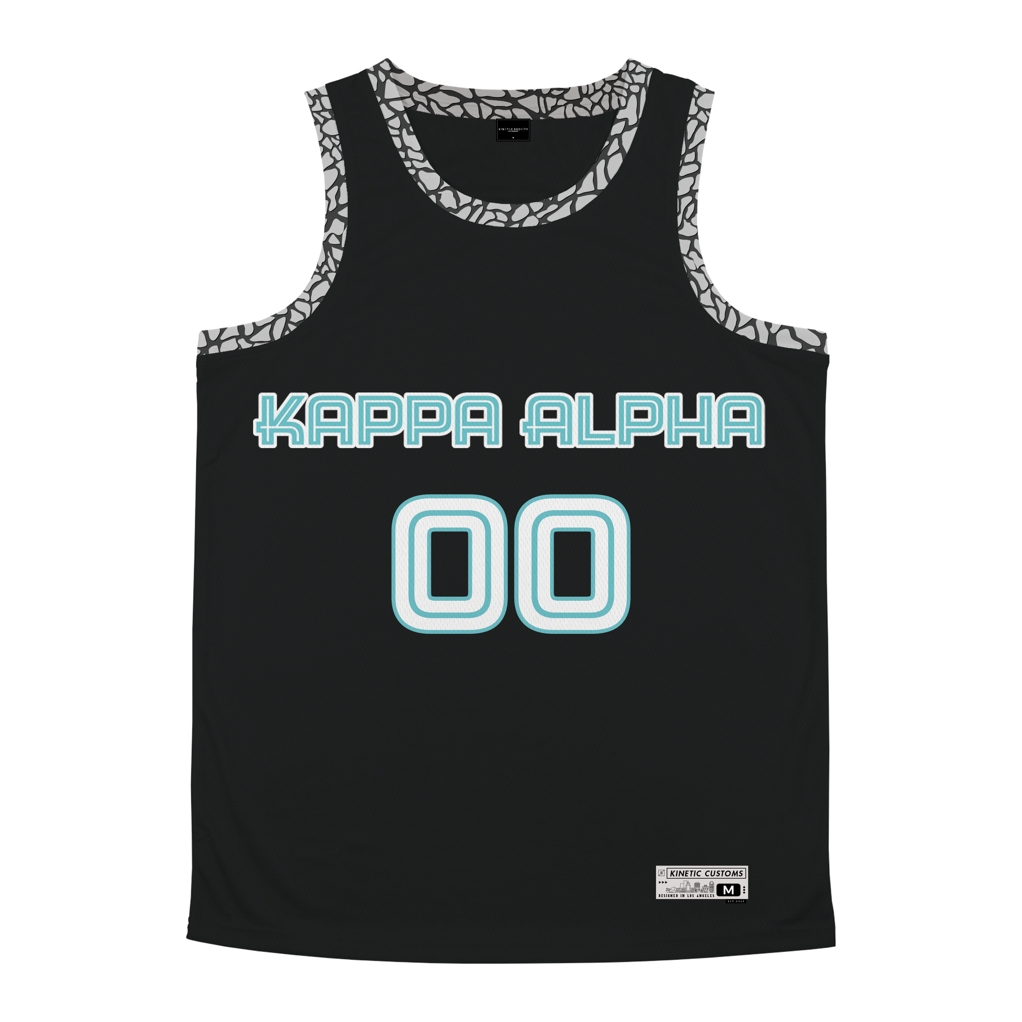 Kappa Alpha Order - Cement Basketball Jersey – Kinetic Society LLC