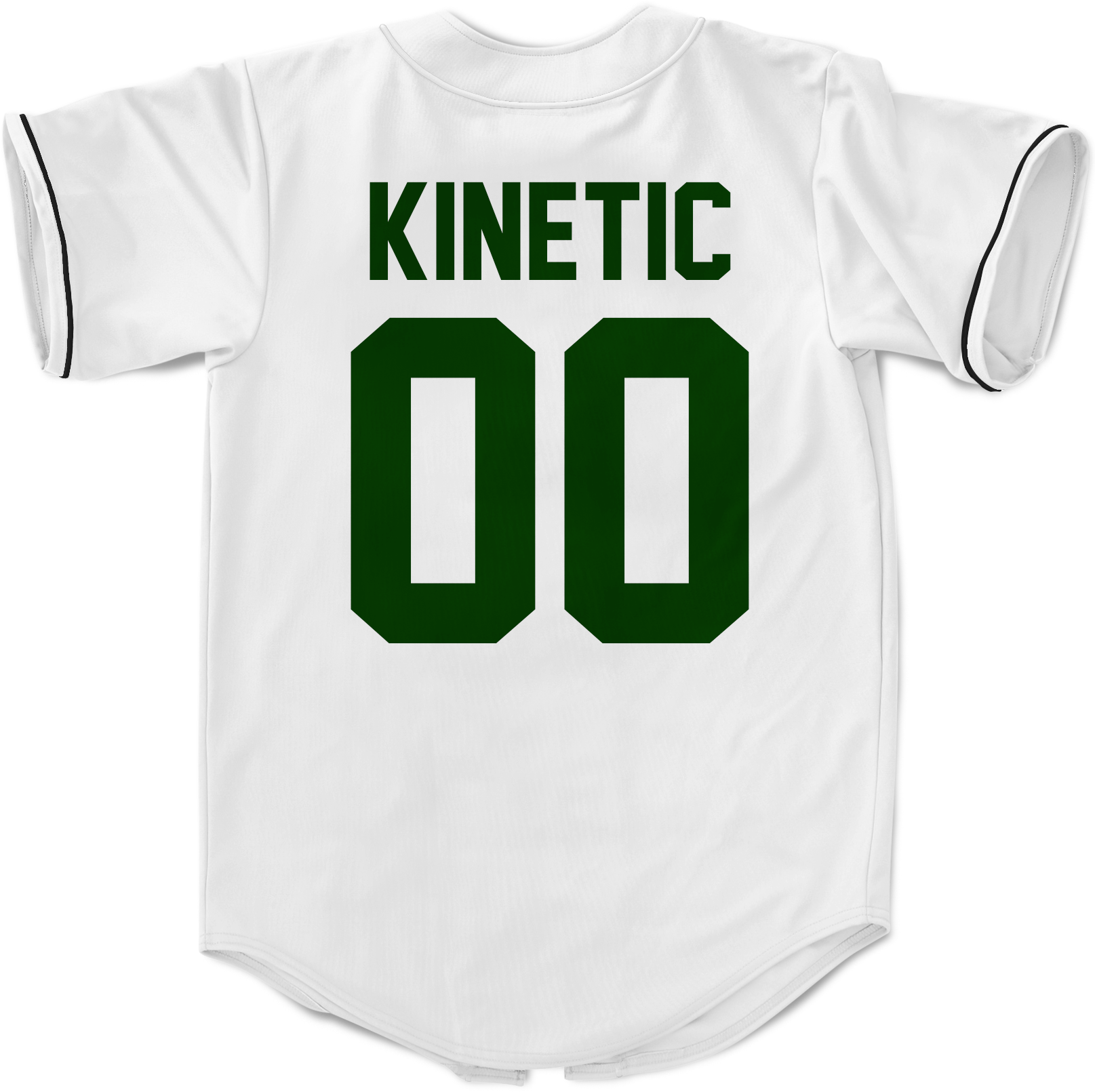 Kinetic ID - Classic Ballpark Green Baseball Jersey – Kinetic Society LLC