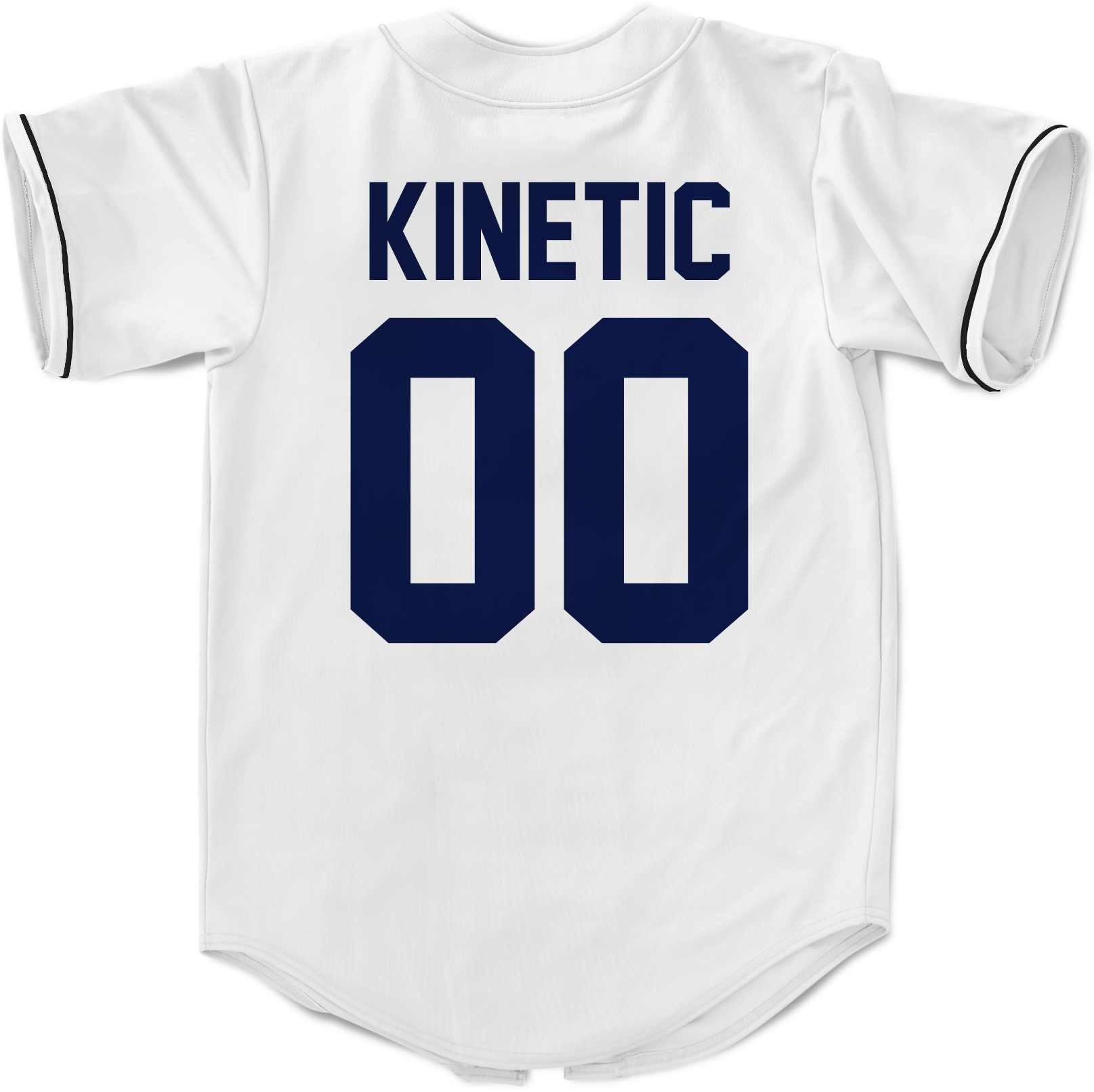 Kinetic ID - Classic Ballpark Blue Baseball Jersey – Kinetic Society LLC
